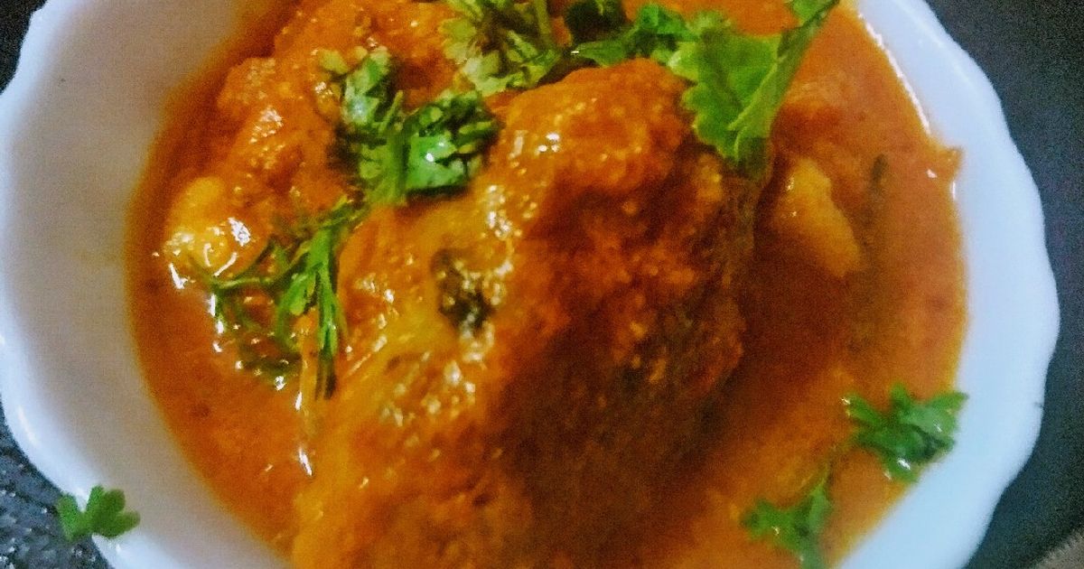 Kaddu Kofta Curry Recipe by Hema Brijwani - Cookpad