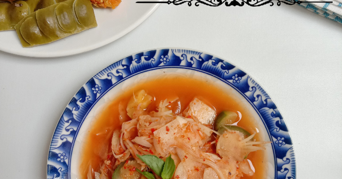 Resep Lempah Darat Umbut Nanas Khas Bangka oleh Adelia Firdaus - Cookpad