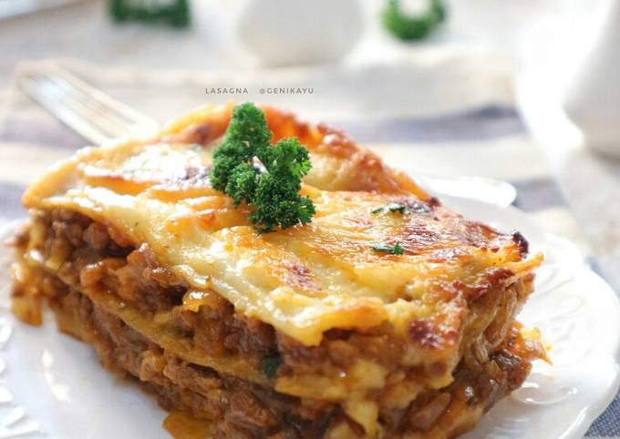 Resep Lasagna oleh Genika yulia - Cookpad