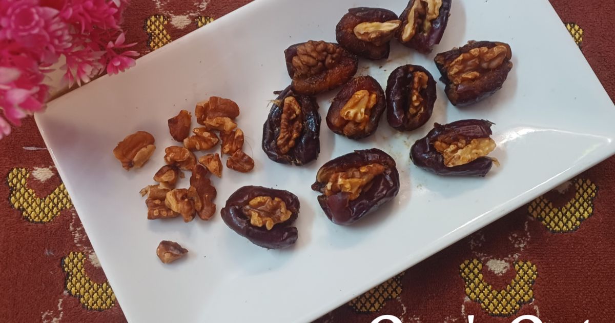 A Date With Walnuts Recipe by ZMA - Cookpad