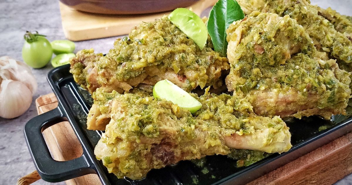 Resep 425. Bebek Cabe Ijo oleh Humaziva - Cookpad