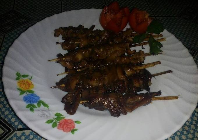 Resep Sate Jamur Barbeque oleh Wiwin Prasetyo - Cookpad