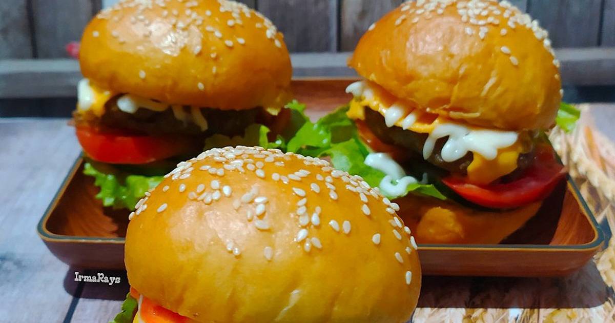 173 resep burger mini enak dan mudah - Cookpad