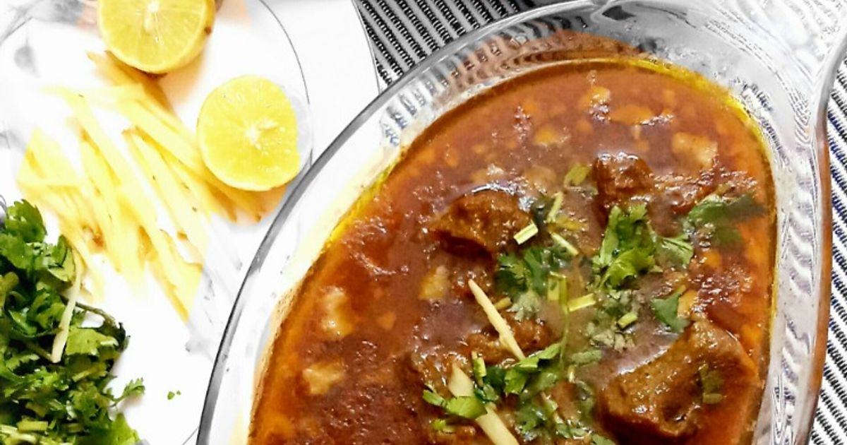 Beef Nali Nehari Recipe by Aniza Naveed - Cookpad