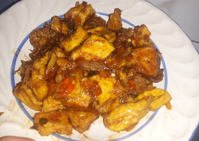 Resep Tahu kuning saos teriyaki oleh Piko - Cookpad