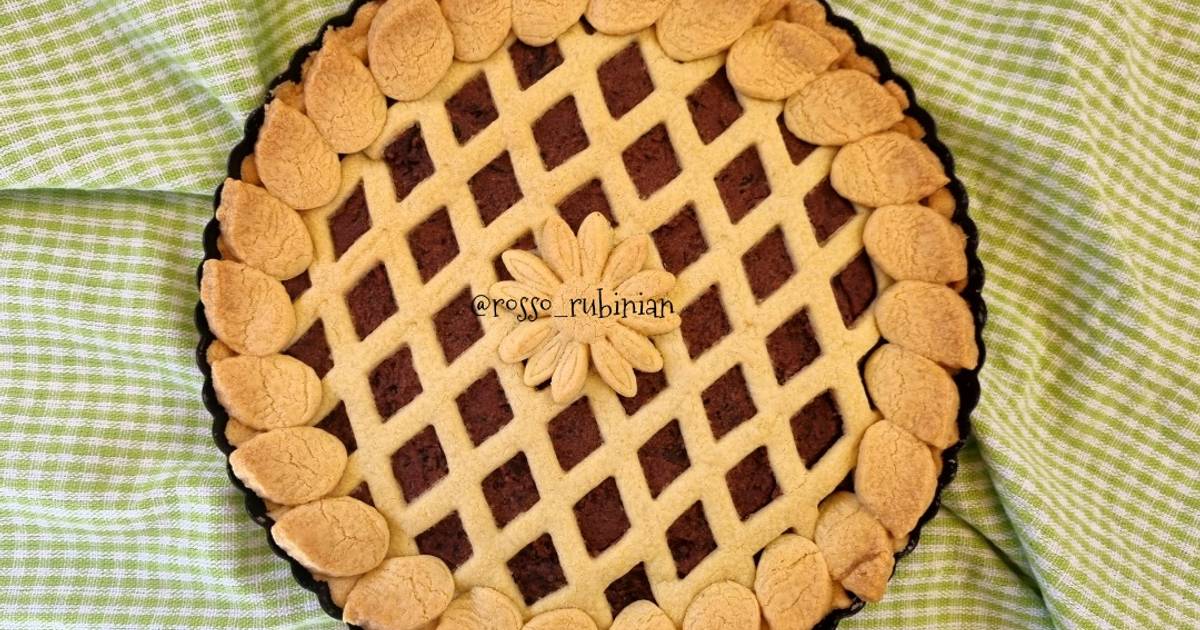 Ricetta Crostata con crema di castagne di rosso rubinian - Cookpad