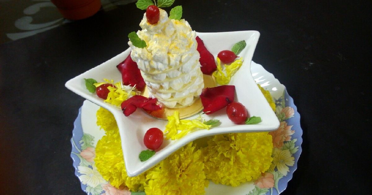 White Chocolate Millie Feullie Recipe by Chandu Pugalia - Cookpad