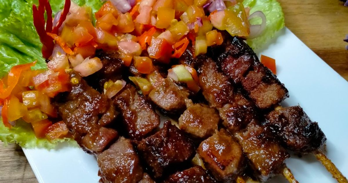 Resep Sate Maranggi Saikoro Sapi oleh Deedee Rasuan - Cookpad