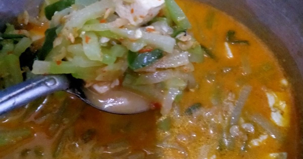 Resep Sayur Lodeh Tahu Dan Markisa/Labu Siam / Gondhes oleh Dava ...