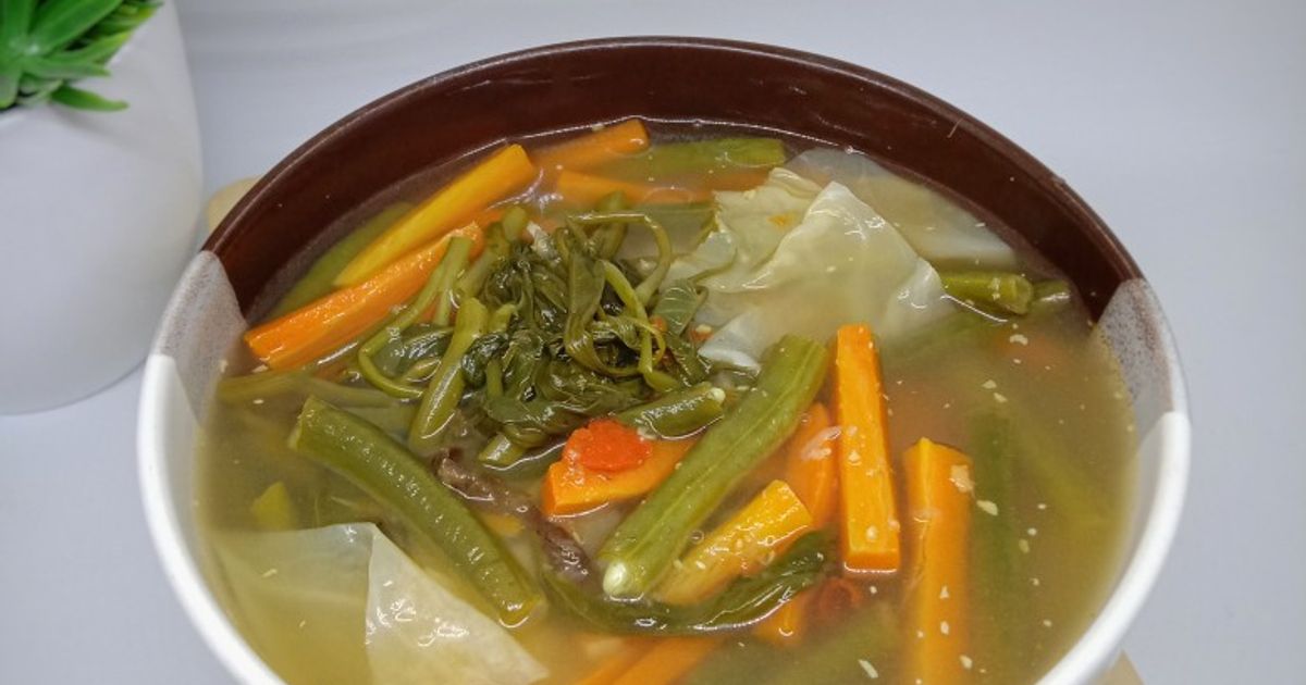 Resep sayur sop timun rumahan enak dan mudah - Cookpad