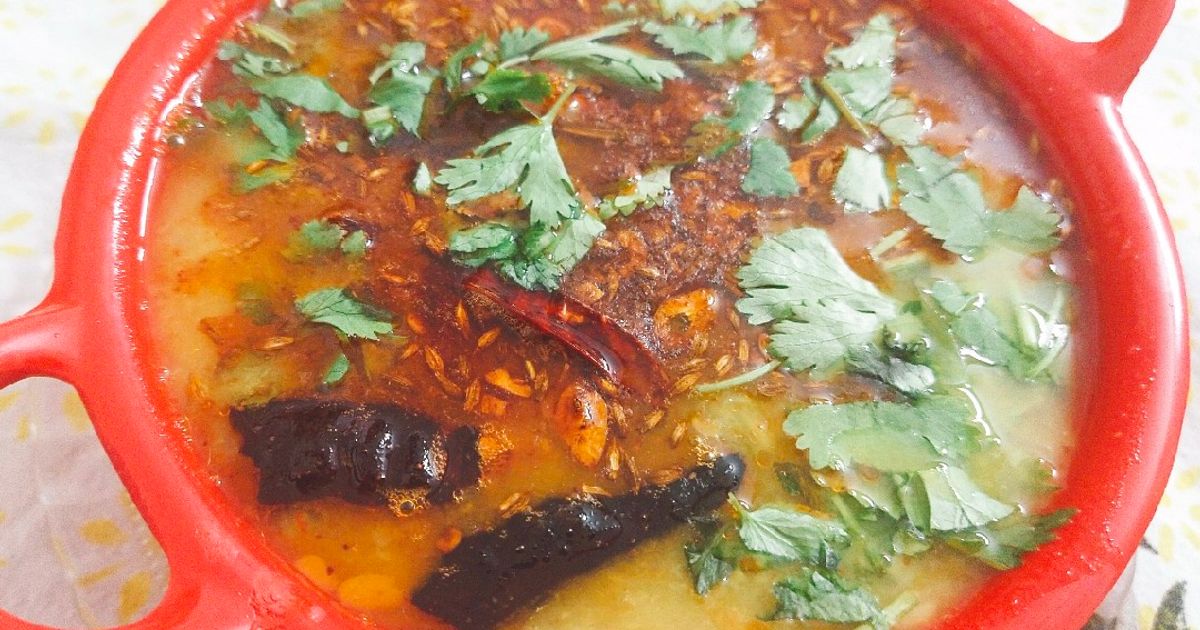 Chatpata Triloki Daal Tadka Recipe by Priya N. Sinha - Cookpad