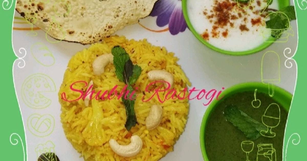 Haldi mix veg Rice Recipe by Shubhi Rastogi - Cookpad