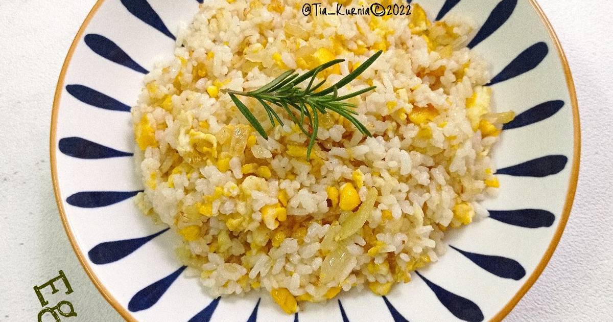 Resep Egg Butter Rice oleh tia kurnia - Cookpad