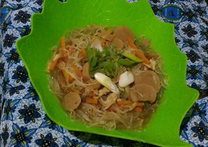 Resep Bihun jagung kuah oleh Erny Sulistyowati (Pawon Erny) - Cookpad