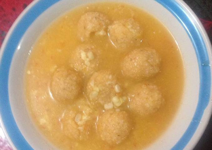 Bolitas De Masa En Caldo Con Chipilin Receta De Carmen Palomino Cookpad