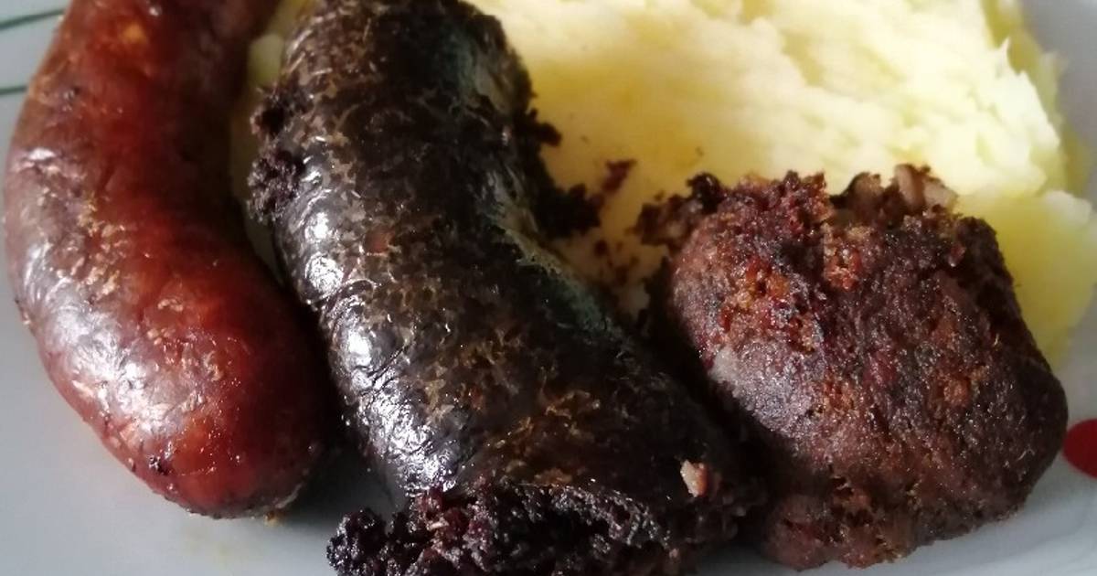 Sült hurka, krumplipürével | Anita receptje - Cookpad receptek