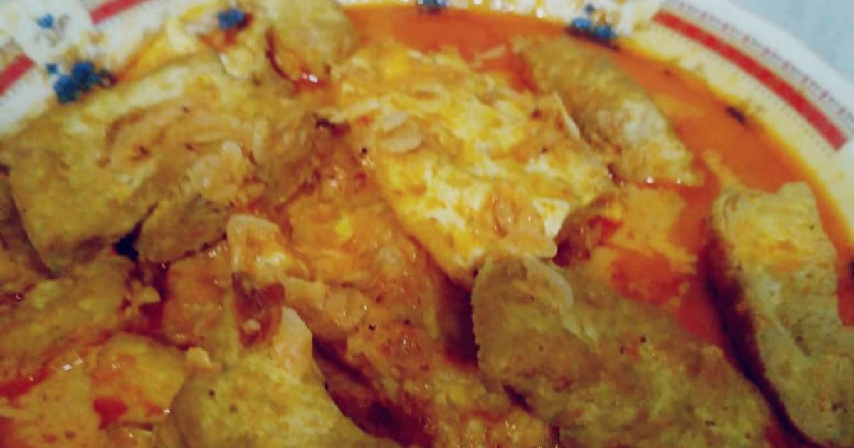 Resep Gulai tahu telor ceplok dan udang rebon😊 oleh Shyzca😊 ...