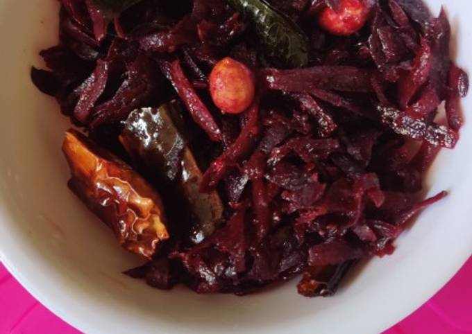 Beetroot sabzi Recipe by Roopesh Kumar - Cookpad
