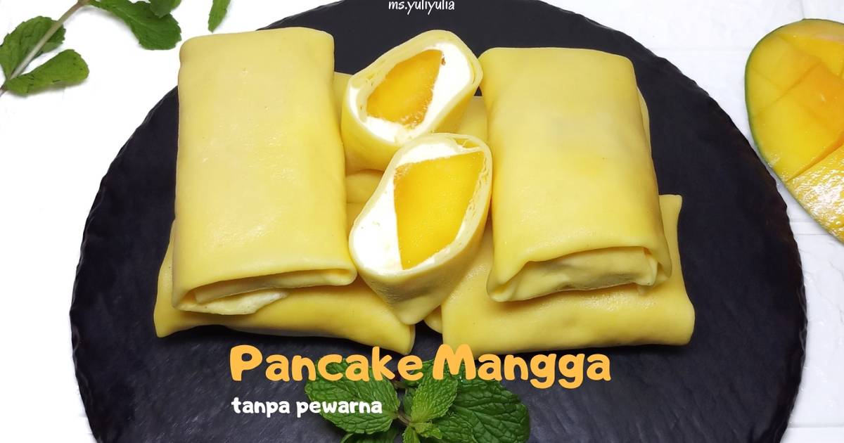 197 resep pancake mangga enak dan sederhana ala rumahan - Cookpad