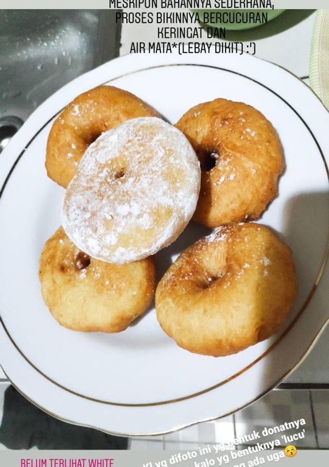 Resep Donat Kentang Simple (Tanpa Susu) oleh Lia's Kitchen - Cookpad