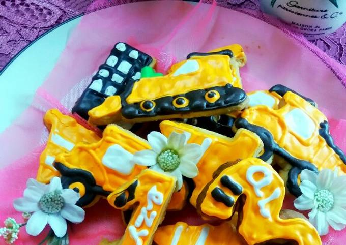 Resep Icing cookies excavator oleh Kartika Syarif - Cookpad