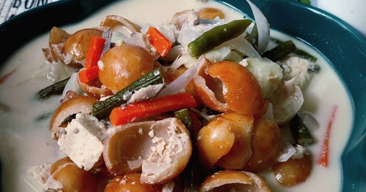 Resipi Sayur Kolok Kulit Rambai oleh Aza Aaj - Cookpad