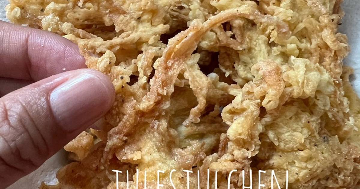 Resep 49. Enoki Crispy Mushroom oleh julesjulchen - Cookpad