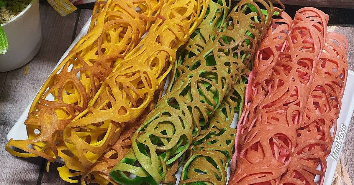 29 resep kue sarang laba laba krispi enak dan mudah - Cookpad