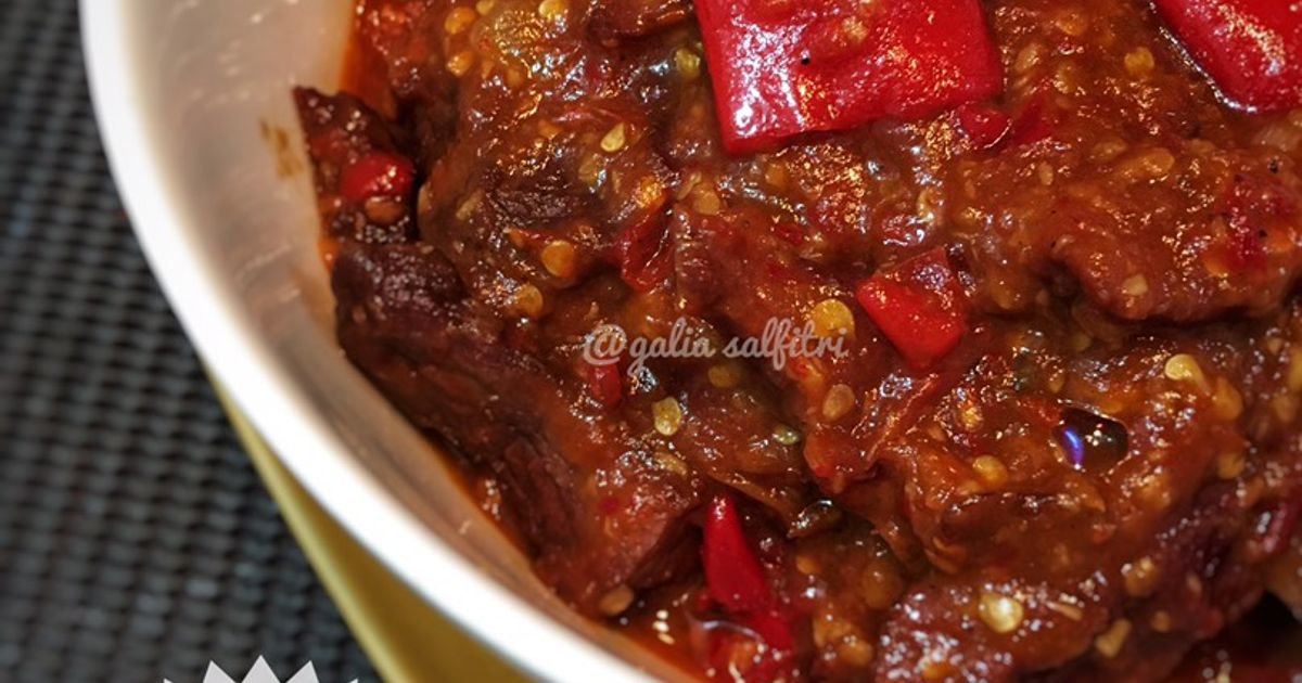 Resep Se’i Sapi Balado oleh Galia salfitri - Cookpad