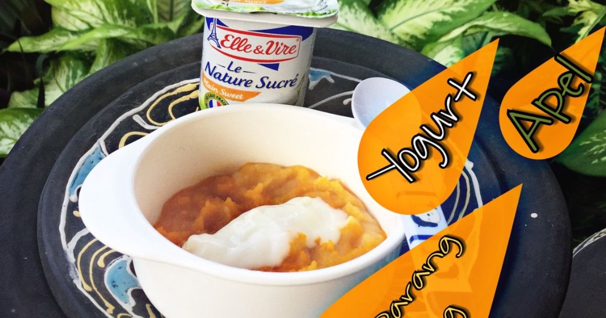 Resep Label Yogurt (Mpasi Day 58) 7m+ Mpasi oleh Lale Novita Ranipuri ...