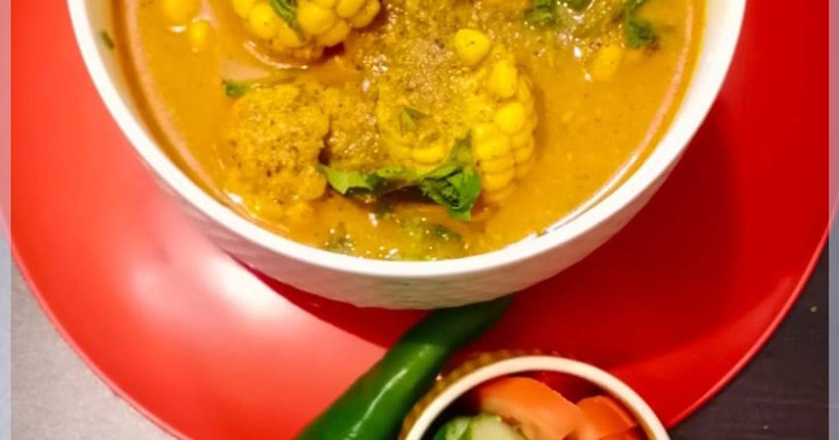 Corn curry Recipe by Pradnya Khadpekar - Cookpad