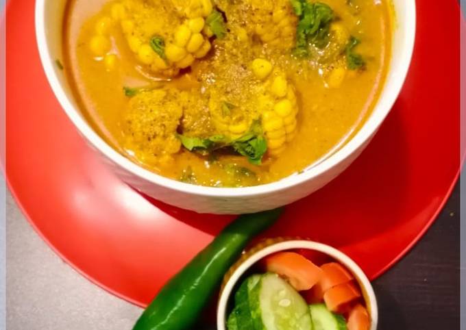 Corn curry Recipe by Pradnya Khadpekar - Cookpad
