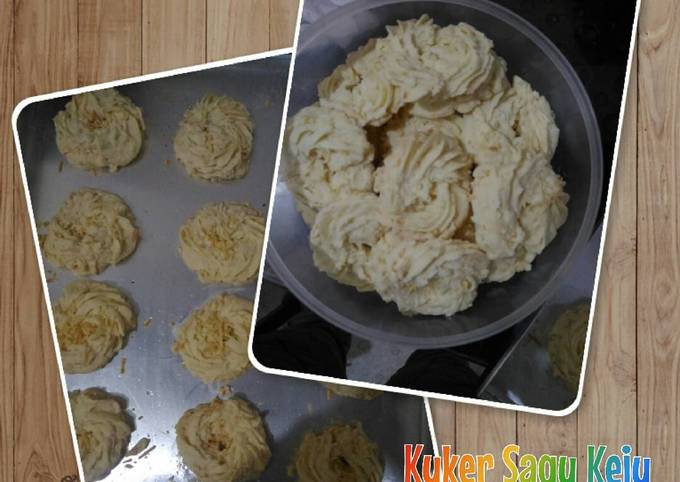 Resep Kue kering sagu keju Ala Eli🍰🍰 oleh Eliana Jamhuri - Cookpad