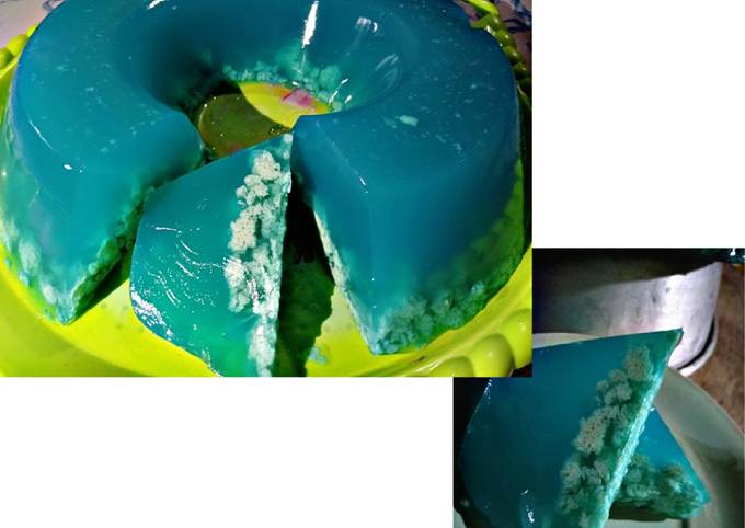 Resep Puding Lumut Laut (Ocean) oleh Hikmah Mufidah - Cookpad