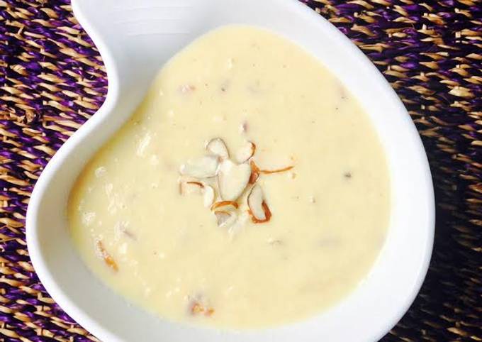 Basundi Recipe by Beula Pandian Thomas - Cookpad