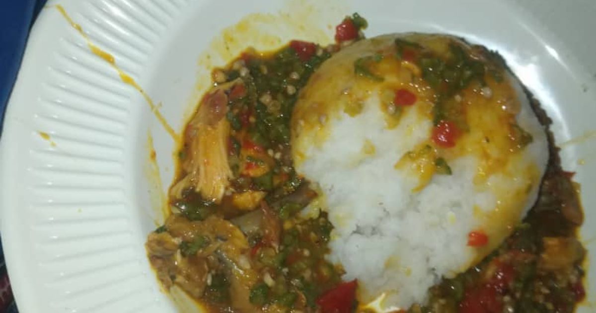 Tuwon Shinkafa Da Miyar Kubewa D'anye Recipe by farida sweery - Cookpad