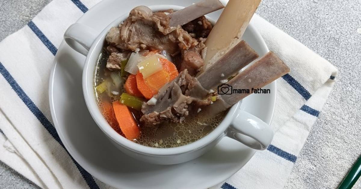 Resep Sop balungan kambing oleh Mama fathan - Cookpad