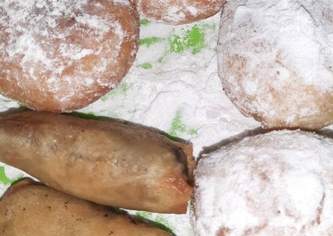Resep Donat bulat isi coklat oleh Vina Fitriana - Cookpad
