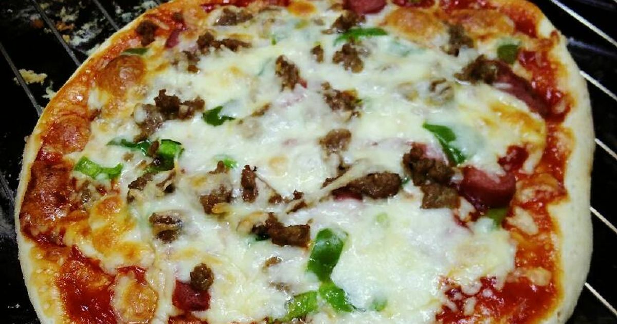Resep Pizza Frenzy oleh MAHSAFINI'S Kitchen - Cookpad