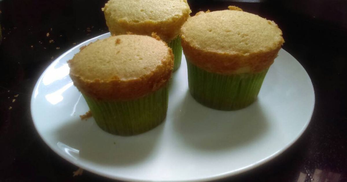 Resep Vanila Cup Cake oleh Baby Azkia wulandari - Cookpad