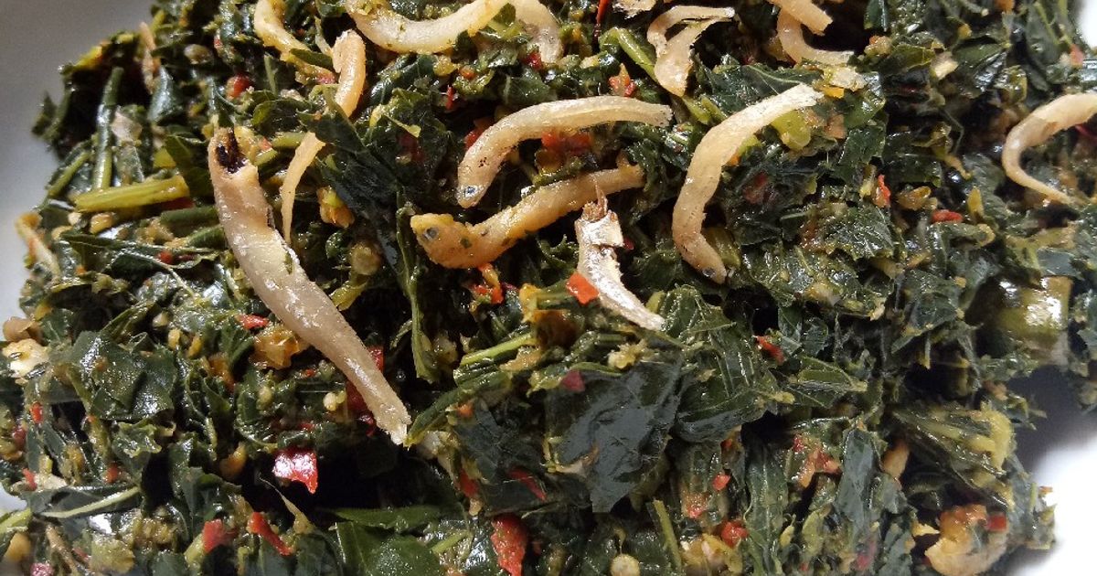 Resep Tumis Daun Singkong Belacan oleh Maylisha - Cookpad