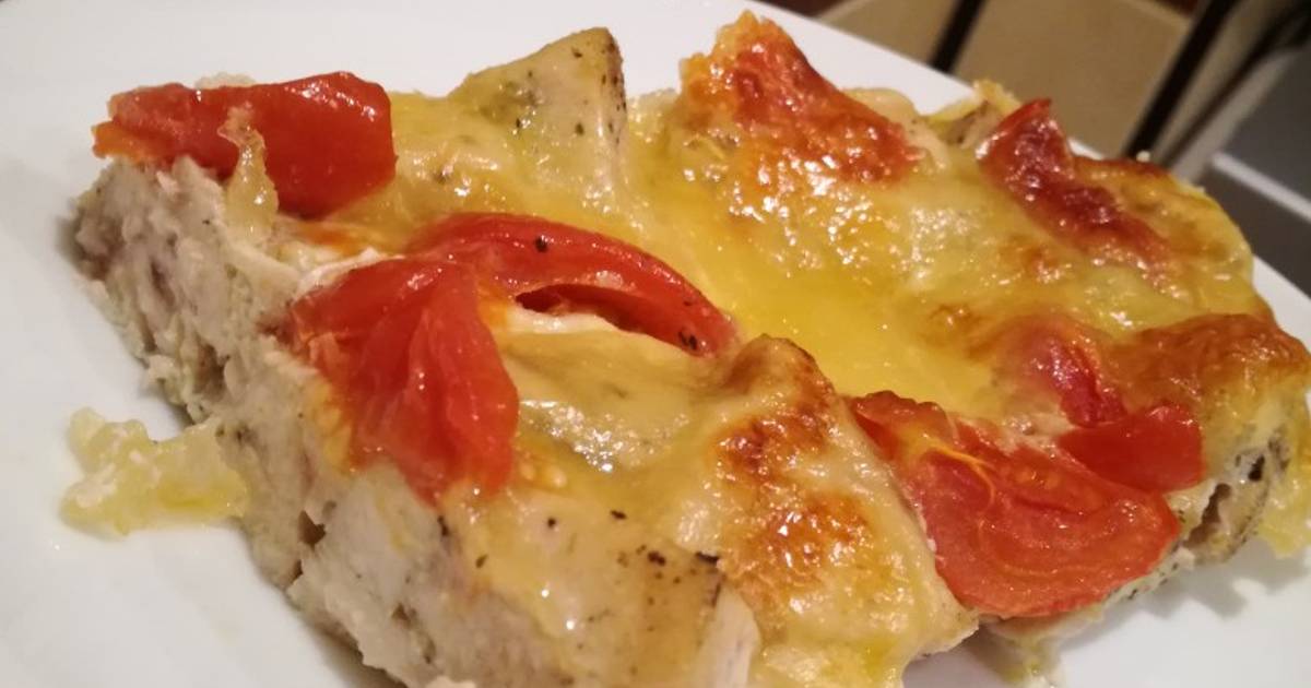 Piept de pui caprese, rețetă de Andrea Gyarmati - Rețete Cookpad