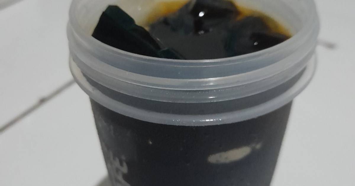 Resep Es Cincau Hitam Sehat oleh elisf - Cookpad