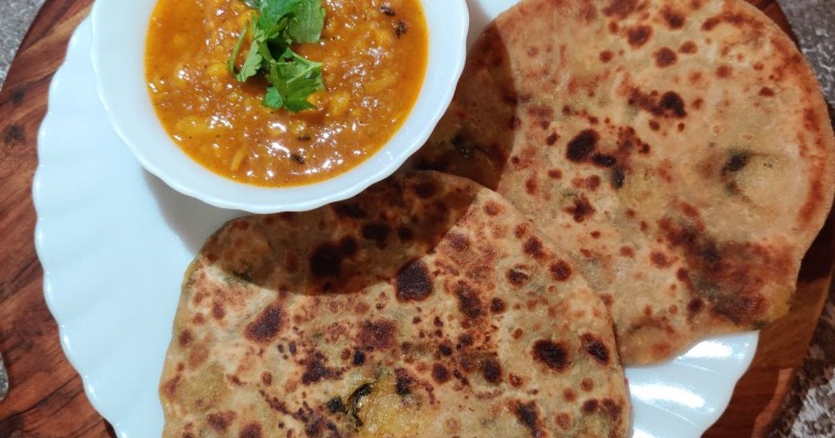 Leftover Sabzi Paratha. Recipe by rama - Cookpad