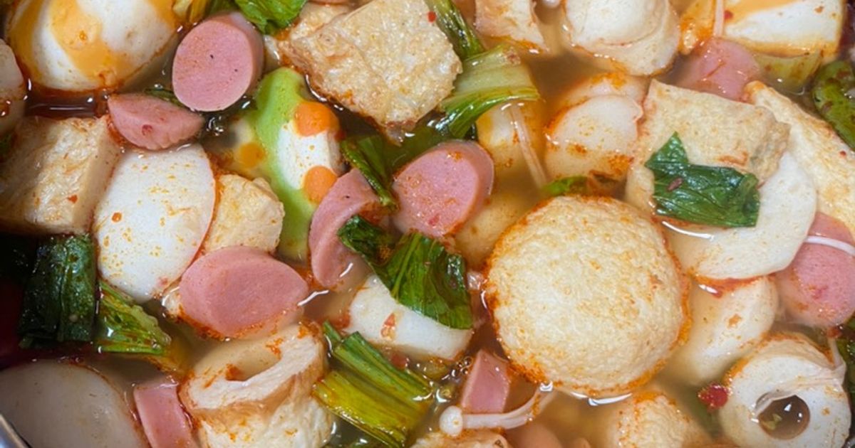 Resep suki tomyam bakso ikan rumahan enak dan mudah - Cookpad