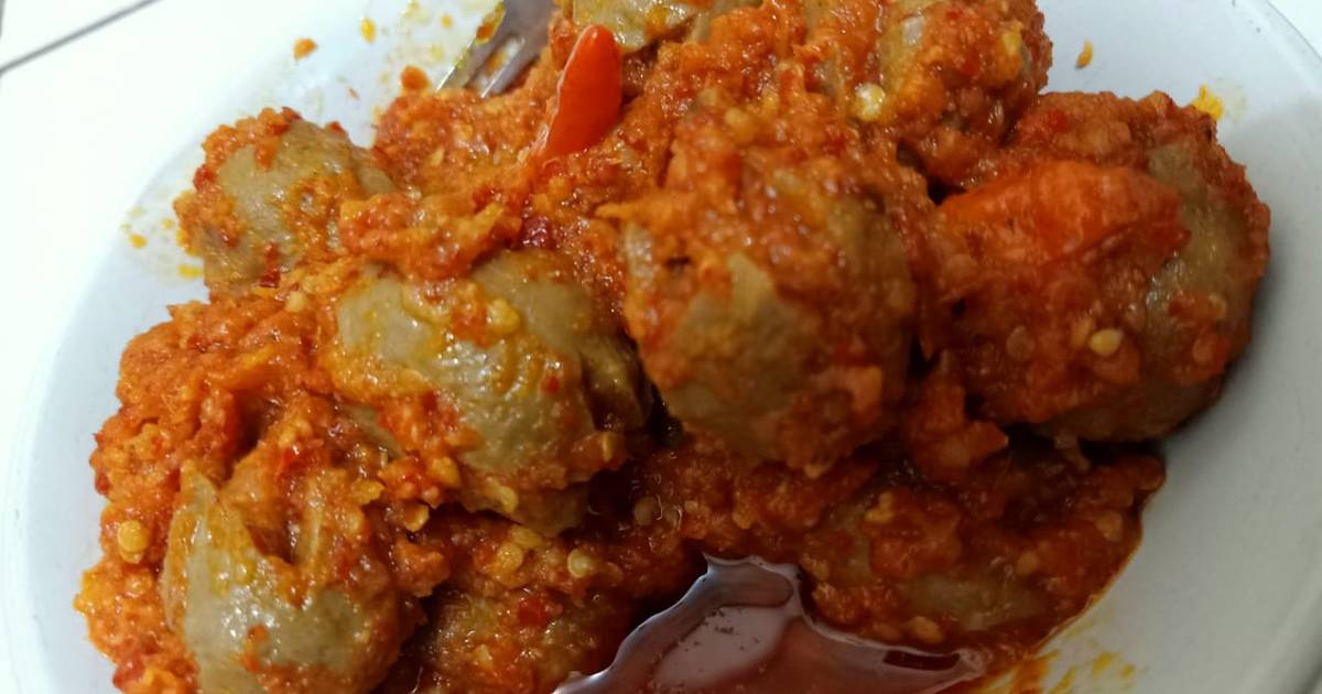 Resep Bakso mercon oleh Tuti hantiyah - Cookpad