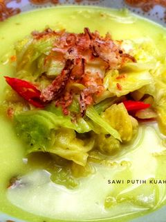 Resep Sawi Putih Kuah Santan Khas Bugis oleh Andi - Cookpad