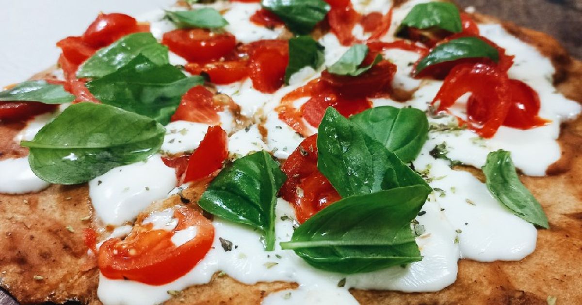 Pizza Integral, Casera Y Saludable🍕 Receta de Manu