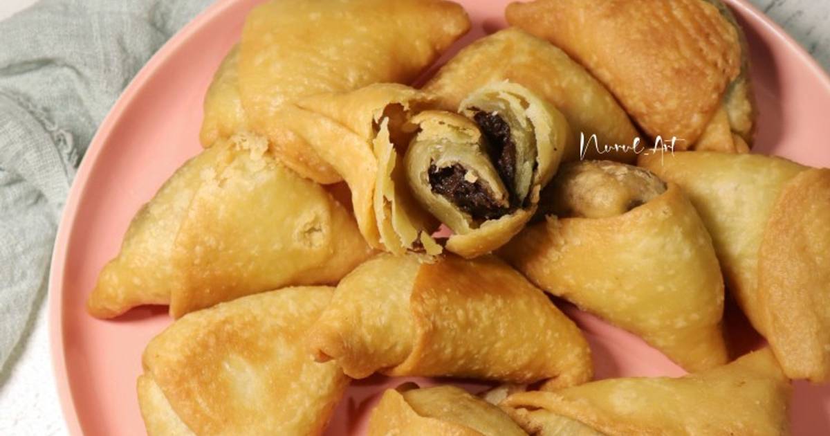 Resep Molen Pisang Coklat / Mini Samosa Manis oleh Nurul Art - Cookpad