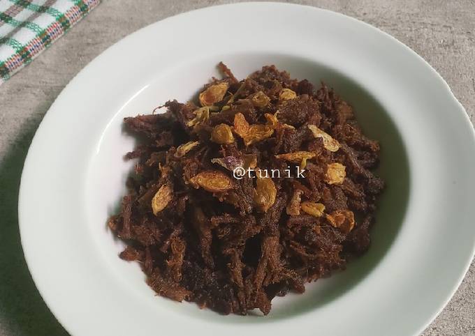 Resep Empal Suwir Daging Sapi Khas Sunda Oleh Tunik 🍀 Cookpad